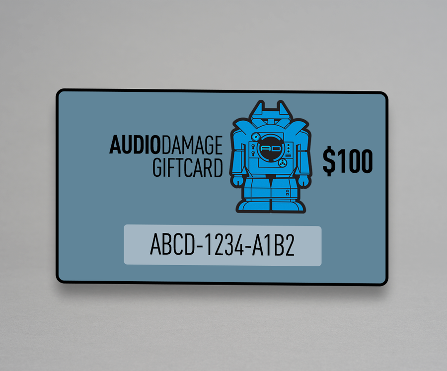 Swag + Gift Cards – Audio Damage